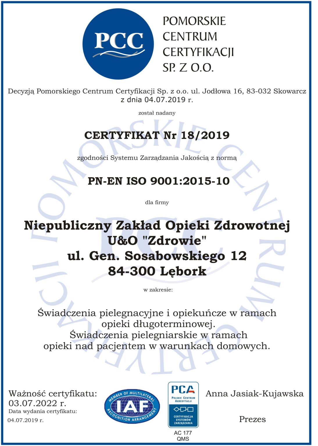 Proces Certyfikacji ISO 9001:2015 - Certyfikacja ISO 9001 dla firm